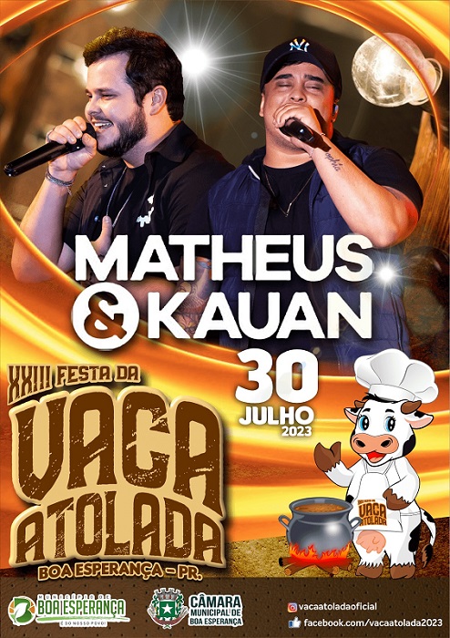 Vem aí a 23º Festa da Vaca Atolada de Boa Esperança | Tribuna da Região