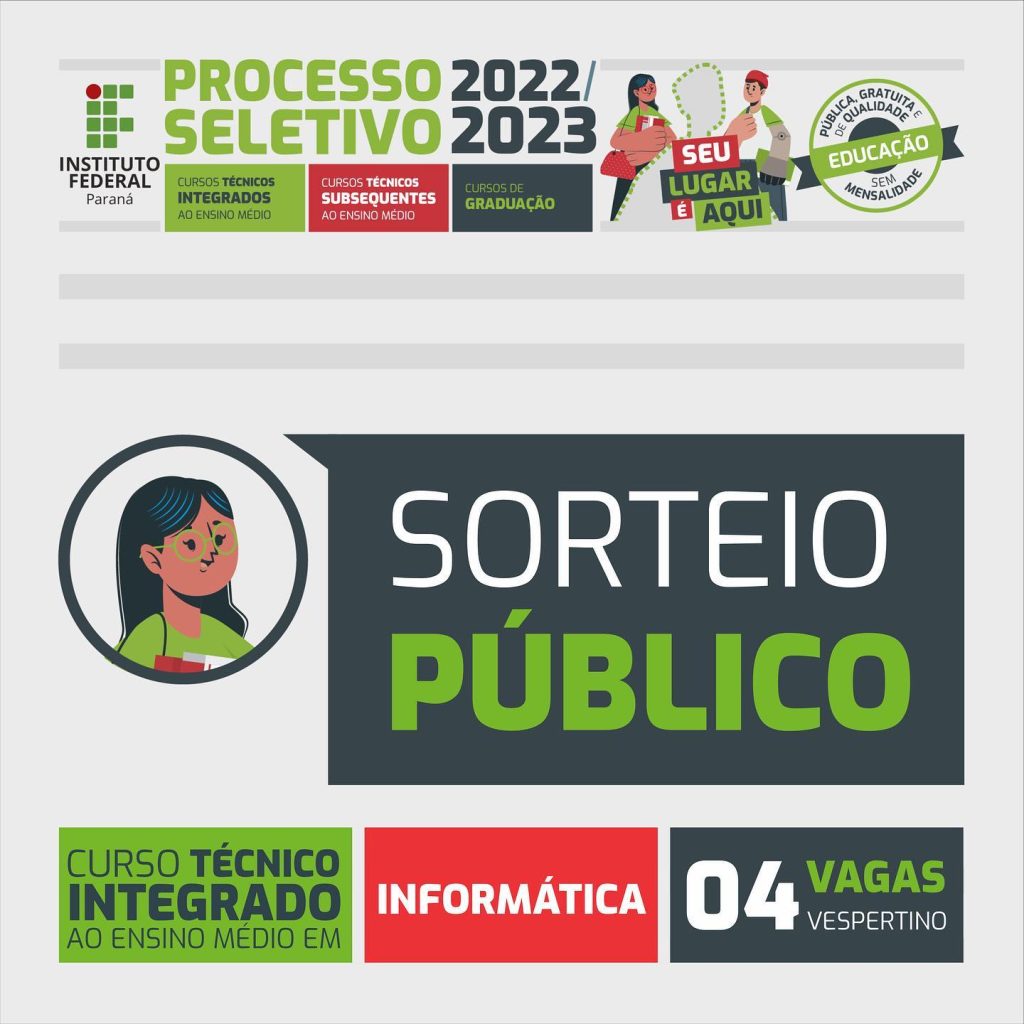 Campus Do Ifpr De Goioerê Oferta 04 Vagas Para Curso Técnico Em