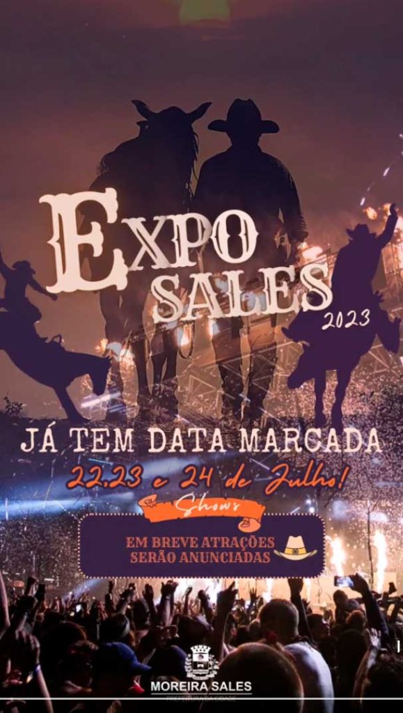 Expo-Sales/2023 tem data definida | Tribuna da Região
